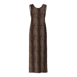 Pieces Kleid 'PCFlora' Damen Größe 34 braun / cappuccino / schwarz Winterkleid
