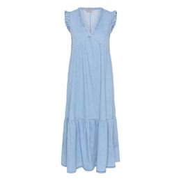 Culture Kleid 'Berteline' Damen Größe 42 blue denim Winterkleid
