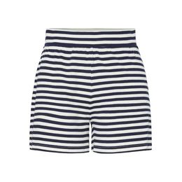 Pieces Shorts 'PCDonna' Damen Gr&ouml;&szlig;e 34 marine / wei&szlig;
