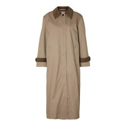 Selected Mantel 'FASYA' Damen Gr&ouml;&szlig;e XS camel / khaki