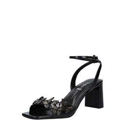 Buffalo Sandale Damen Größe 41 bronze / grau / schwarz / weiß