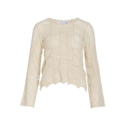 Vila Blouse female Beige size XXL