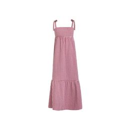 THE-ARE Kleid Damen Größe 34 bordeaux / weiß Winterkleid