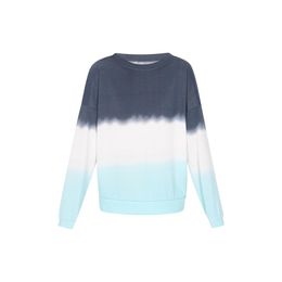 MAHISHA Sweatshirt Damen Gr&ouml;&szlig;e S hellblau / grau / wei&szlig;
