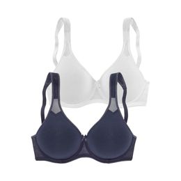 Petite Fleur Bra female Blue, White size 90