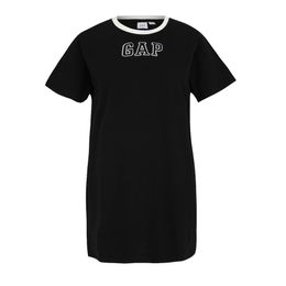 GAP Petite Kleid Damen Gr&ouml;&szlig;e 40 schwarz / wei&szlig; Winterkleid