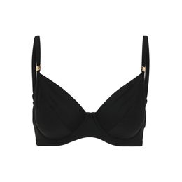 Hunkem&ouml;ller Hunkem&ouml;ller Bikinitop 'Luxe Demi' Damen Gr&ouml;&szlig;e 80 schwarz