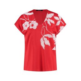 Taifun T-Shirt Damen Gr&ouml;&szlig;e XXL rot / wei&szlig;