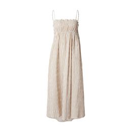 Object Kleid 'OBJFine' Damen Gr&ouml;&szlig;e 36 beige / wei&szlig; Winterkleid