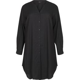 ZIZZI Shirt Dress 'Lina' female Black size XXL