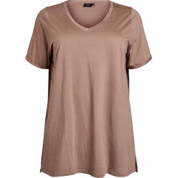 ZIZZI Shirt 'Chiara' female Brown size S