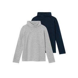 name it Shirt 'Viggo' Jungen Gr&ouml;&szlig;e 146/152 navy / graumeliert