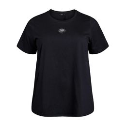 ZIZZI Shirt 'Livia' female Black size XXL