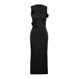 Trendyol Kleid Damen Größe 40 schwarz Winterkleid