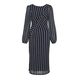 Vila Kleid Damen Gr&ouml;&szlig;e XL ecru / navy