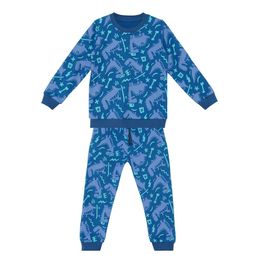 Denokids Trainingsanzug 'Dino Park' Jungen Gr&ouml;&szlig;e 122 dunkelblau