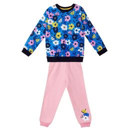 Denokids Tracksuit 'Flower Garden' girl Pink size 140