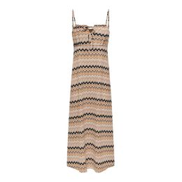Only Kleid 'ONLNova' Damen Größe 36 kitt / braun / karamell / schwarz