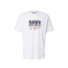 adidas originals T-Shirt 'Q12' Herren Größe XXL gelb / schwarz / weiß