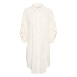 Kaffe Kleid Damen Größe 44 weiß / naturweiß Winterkleid