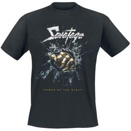 Savatage Power of the night T-Shirt schwarz in 4XL 0204022ERE Savatage Power of the Night