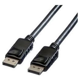 ROLINE DisplayPort Kabel, DP ST - ST, schwarz, 7,5 m