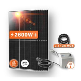 Warmwasserbereitung mit Photovoltaik &ndash; MyPV ELWA, 2600W+ Solarmodule