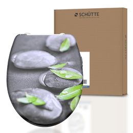 Sch&uuml;tte Sch&uuml;tte Duroplast WCSitz STONE, mit Absenkautomatik und Schnellverschluss