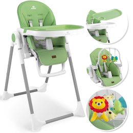 Kidiz&reg; 3in1 Hochstuhl Kinderhochstuhl inkl. Spielb&uuml;gel , Babyliege , Kombihochstuhl Babyhochsitz ,7 h&ouml;henverstellbar Verstellbare R&uuml;ckenlehne , mitwachsend ab 0 Monate bis 6 Jahre Babystuhl