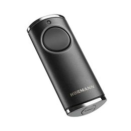 H&ouml;rmann H&ouml;rmann Handsender HS1 868-BS, 1-Befehl, chrom schwarz, 868 MHz, BiSecur