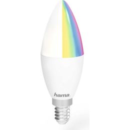 Hama WLAN-LED-Lampe E14 5,5W RGBW, dimmbar, Kerze 176599