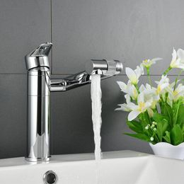 Einhandmischer 360° drehbar Wasserhahn Badarmatur Küche Armatur Bad Waschtischarmatur