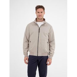 Blouson Lerros "Lerros Wind- und wasserabweisender Herren Blouson", Herren, Gr. L, beige, 100% Polyester, Jacken, Wasser- und windabweisend, atmungsaktiv