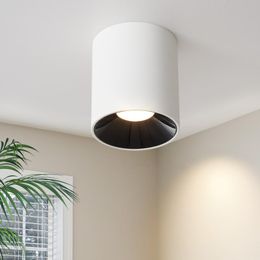 ZMH LED Deckenleuchte 1ER Aufputz 7W Deckenspots Warmweiß Aufbauspot Weiß Aufbaustrahler Rund Deckenstrahler Klein für Küche Wohnzimmer Esszimmer