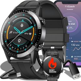 Smartwatch Bluetooth Touchscreen Armbanduhr Blutdruckmessung Smartband Wasserdicht Fitness Armband Pulsmesser Uhr Android IOS Damen Herren Retoo