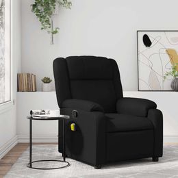 Massagesessel Schwarz Kunstleder