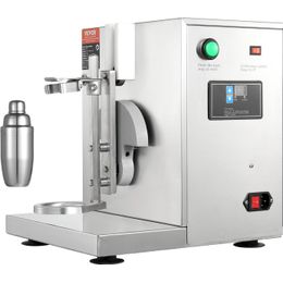 VEVOR Milchshake-Maschine, 120 W Kommerzieller Milchtee-Shaker, Einzelkopf-Milchshake-Mixer, 0–180 s Einstellbarer Milchshake-Mixer, mit 750 ml Edelstahlbecher, für Milchtee-Laden