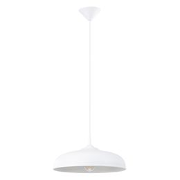 Pendelleuchte GINA Weiß 1xE27 15W Stahl 74x38x38cm Sollux Lighting