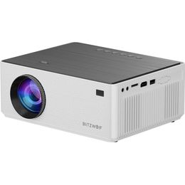 Projektor LCD LED 480 ANSI Lumen 4D Keystone-Korrektur Dual-5G WIFI 4K-Decodierung Digitaler Zoom Tragbarer Projektor