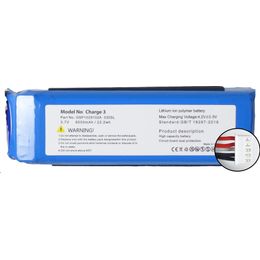TRADEBIT Akku Ersatz kompatibel für JBL CHARGE 3 - Li-Ion - 6000 mAh - 3,7V