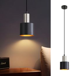 ZMH Hängelampe Esstisch Pendelleuchte E27 Retro Schlafzimmerlampe Nachttisch Höhenverstellbar Küchenlampe Esszimmerlampe Max 40W Ohne Leuchtmittel