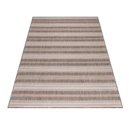 Ayyildiz In Outdoor Teppich Beige, Vintage Design, Flachgewebe, Wetterfest