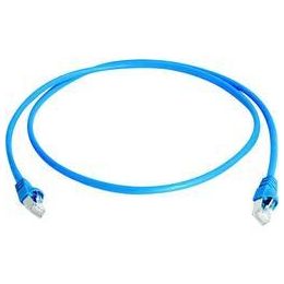 Teleg&auml;rtner 100009128 RJ45 Netzwerkkabel, Patchkabel CAT 6a S/FTP 25.00 m Blau Flammwidrig, Halogenfrei, UL-zertifiziert 1 St.