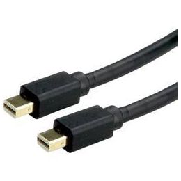 ROLINE Mini DisplayPort Kabel, v1.4, mDP - mDP, ST - ST, schwarz, 2 m
