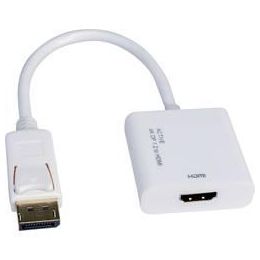 ROLINE 4K DisplayPort-HDMI Adapter, v1.2, DP ST - HDMI BU, Aktiv