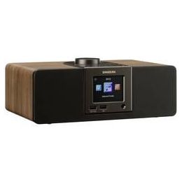 Sangean WFR-32 Internet Tischradio Internet Bluetooth&reg;, AUX, USB, Internetradio Inkl. Fernbedienung Schwarz, Holz