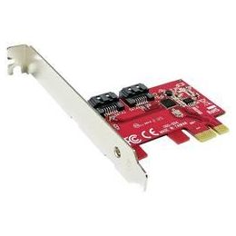 ROLINE PCIe x1 SATA III 6Gbps AHCI 2Port Low Profile Host Adapter