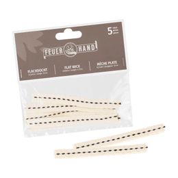 Feuerhand Flachdocht 5er Pack