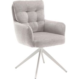Esszimmerstuhl Home Affaire "Sant Tropez", grau (taube, weiß), B:60cm H:92cm T:67cm, Stühle