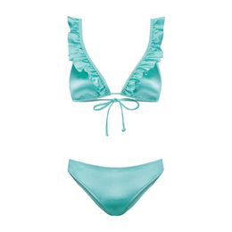 Shiwi Bikini 'Bobby' Damen Gr&ouml;&szlig;e M t&uuml;rkis / petrol / wei&szlig;